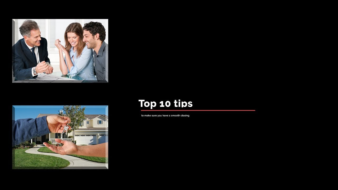 TOP TIPS FOR A SMOOTHER CLOSING - Temecula Real Estate Video Blog with ...